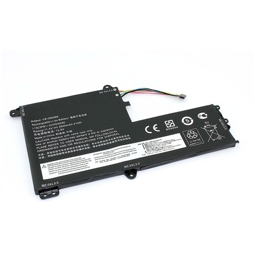 Аккумуляторная батарея (аккумулятор) L15L3PB0 для ноутбука Lenovo Ideapad 330S-15IKB 11.4V 3600mAh