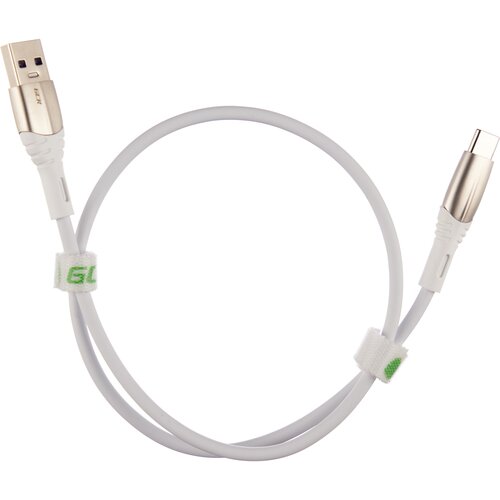 Кабель GCR PowerDelivery USB Type-C - USB 2.0 (GCR-UCPD7), 0.5 м, белый