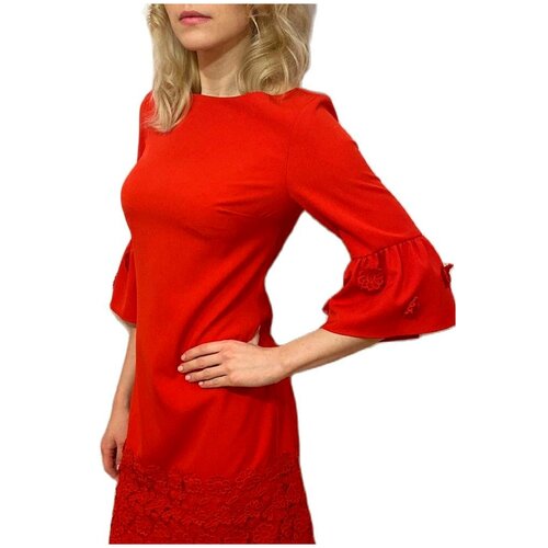Платье размер 40-42, красный