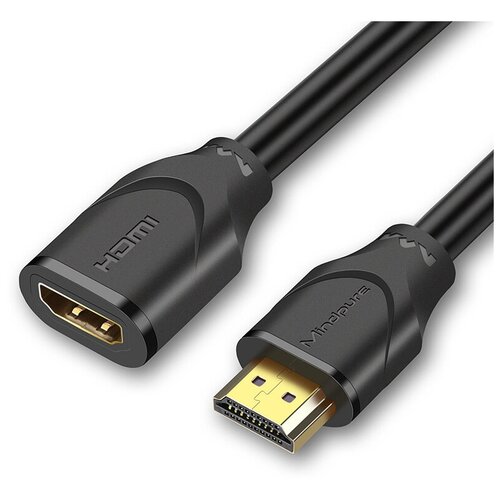 Кабель Mindpure Удлинитель HDMI (M) - HDMI (F) 2.0 AD002 0.5м