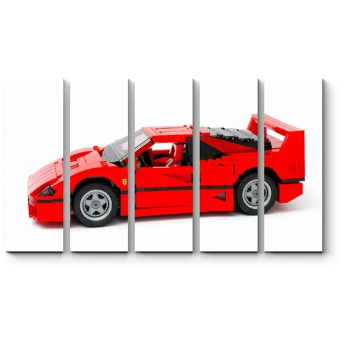 Модульная картина Лего Ferrari F40160x96