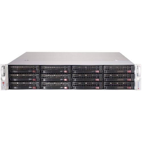 Сервер Supermicro SuperServer 6029TR-DTR 2 x /без ОЗУ/без накопителей/количество отсеков 3.5" hot swap: 6/1200 Вт/LAN 1 Гбит/c