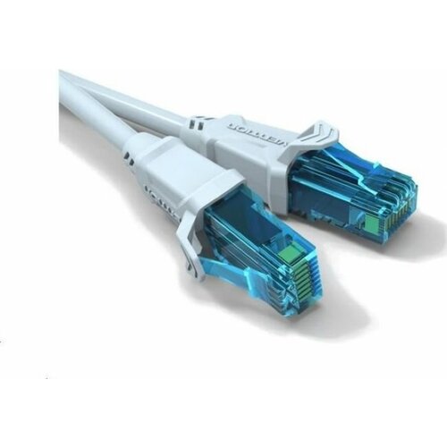 Патч-корд Vention прямой UTP cat.5е, RJ45 - 5м. Серый VAP-A10-S500