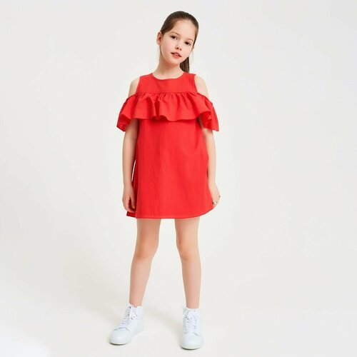 Платье Minaku, размер 122, красный