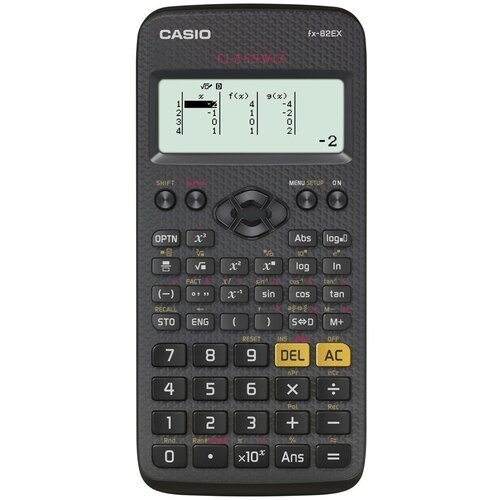 Калькулятор научный CASIO FX-82EX, черный/серый