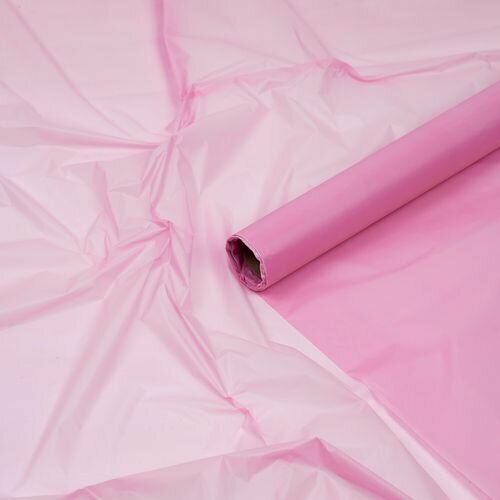 Водостойкая тишью для цветов Розовая / рулон 10*0,6 м