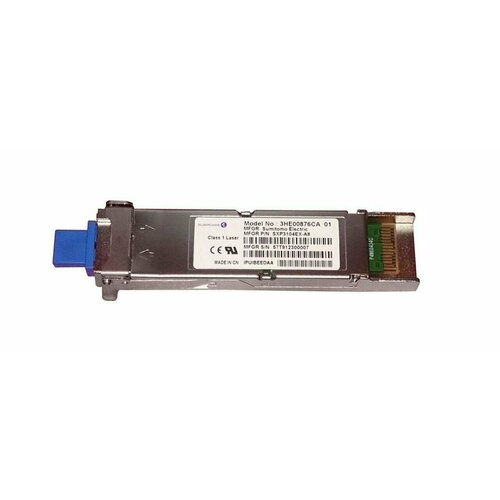 Трансивер Alcatel-Lucent 3HE00876CA 10GBASE-ER XFP Single Mode Fiber (SMF) 40km 1550nm LC DDM RoHS