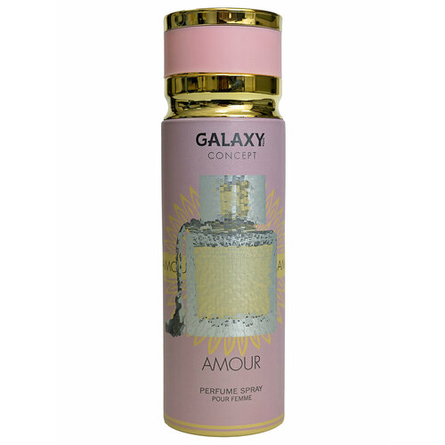Дезодорант Galaxy Concept Amour парфюмированный женский 200мл