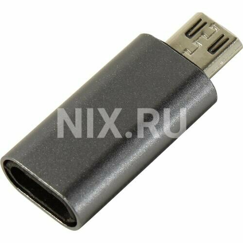 Адаптер OTG (On-The-Go) USB 2.0 micro B -> Type C Ks-is KS-764
