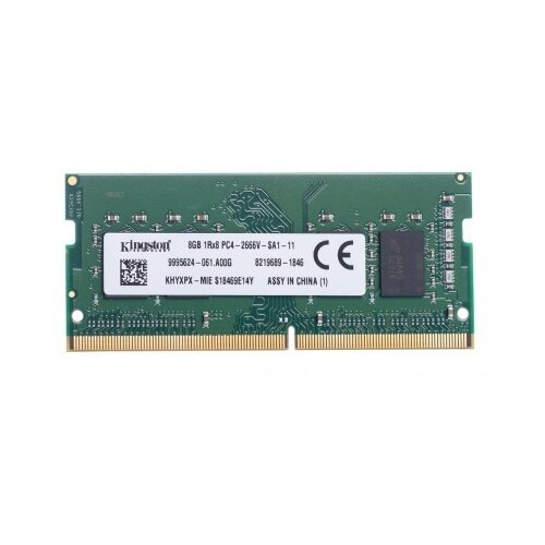 Оперативная память Kingston 8 ГБ DDR4 2666 МГц SODIMM CL19 KHYXPX-MIE