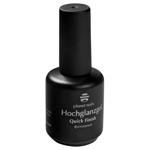 Planet nails Верхнее покрытие Hochglanzgel Quick Finish, прозрачный, 15 мл