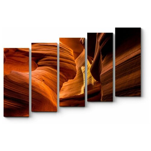 Модульная картина Прекрасные цвета каньона 100x70