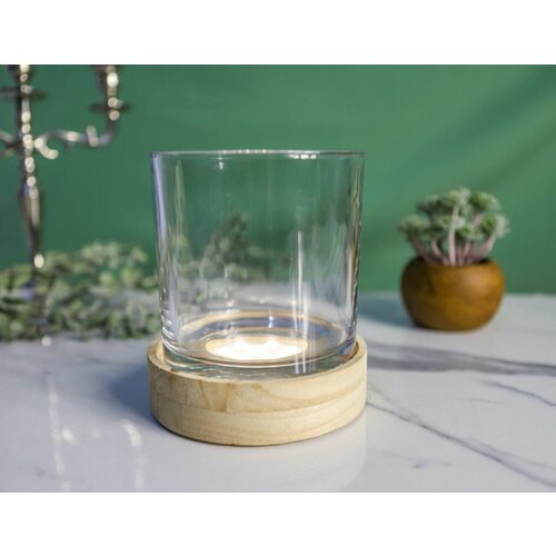 Edelman, Стеклянная ваза с подсветкой леджеро, 15 см 1093750