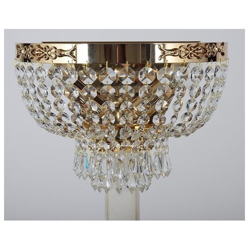 Настенный светильник Arti Lampadari Pera E 2.10.100 G, E14, 80 Вт, кол-во ламп: 2 шт., золото