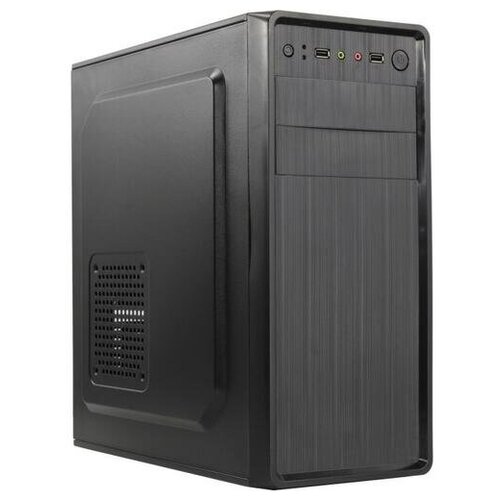 Корпус Miditower ExeGate XP-401-XP450 (ATX, БП XP450 с вент. 12см, 2*USB, аудио, черный) EX283732RUS