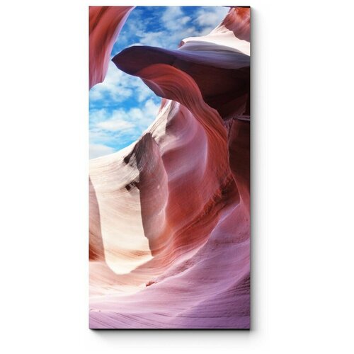 Модульная картина Магический каньон Антилопы 70x140