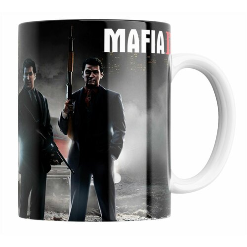Кружка Мафия/Mafia/компьютерная игра/принт. 330 мл