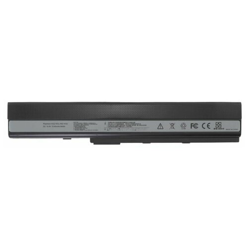 Аккумулятор (батарея) для ноутбука Asus X52JC (A32-K52 10,8V 5200 mAh)