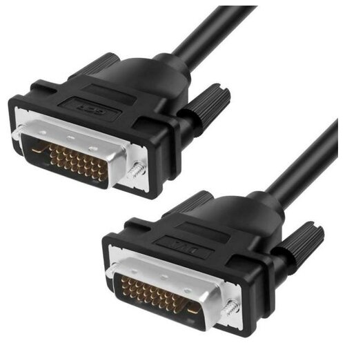 Кабель DVI 20м Green Connection GCR-52158 круглый черный