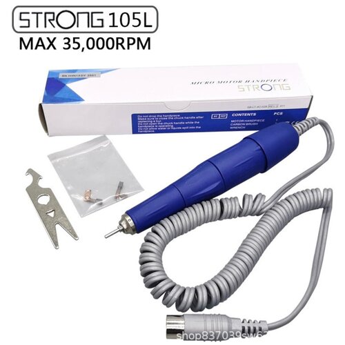 Ручка Стронг 105 L микромотор наконечник для маникюрного и педикюрного аппарата