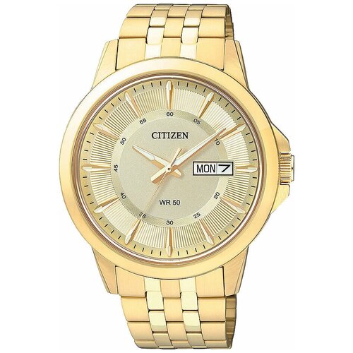 Наручные часы CITIZEN Basic BF2013-56PE, золотой, экрю