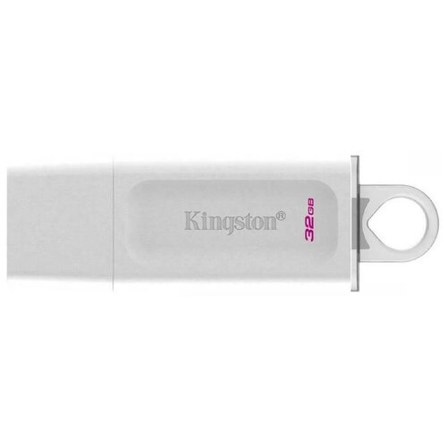 Флеш диск Kingston 32Gb DataTraveler Exodia, USB 3.2 gen.1, белый+жёлтый (KC-U2G32-5R)