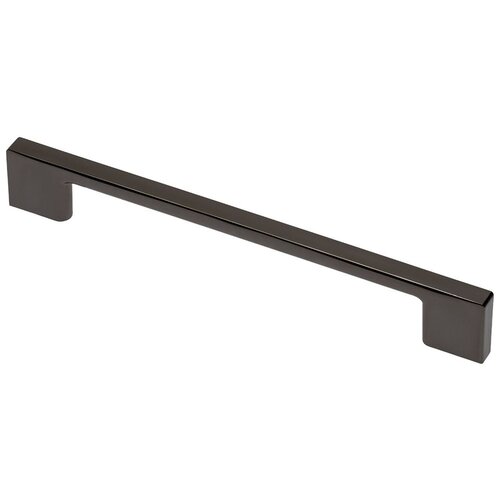 Ручка мебельная GTV UZ 819, установочный размер: 160 мм, длина: 19.2 см, хром черный