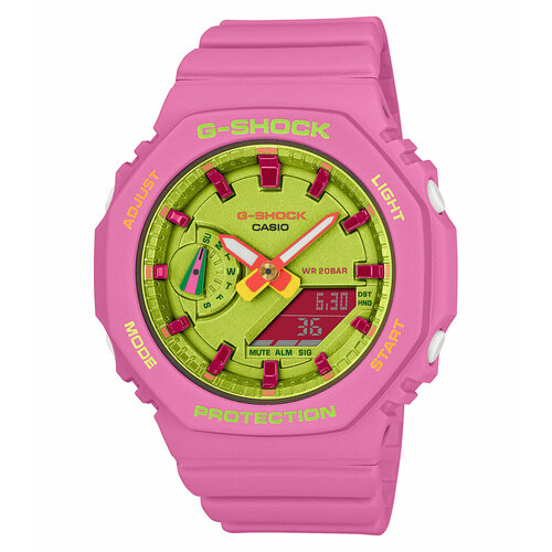 Наручные часы CASIO G-Shock GMA-S2100BS-4A, розовый
