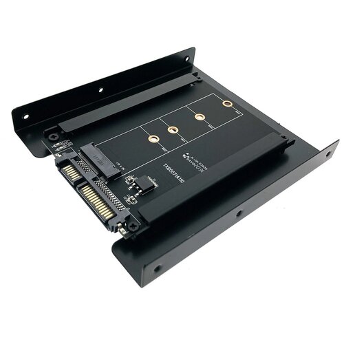 Переходник для HDD/SSD  ESPADA E-M2S35, черный