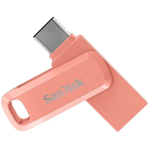 Флеш накопитель 256GB SanDisk Ultra Dual Drive Go, USB 3.1 - USB Type-C Pink SDDDC3-256G-G46PC