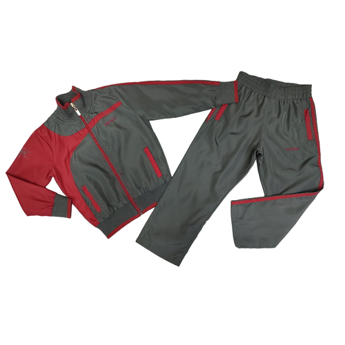 Комплект одежды WANEX, размер 128, серый, красный
