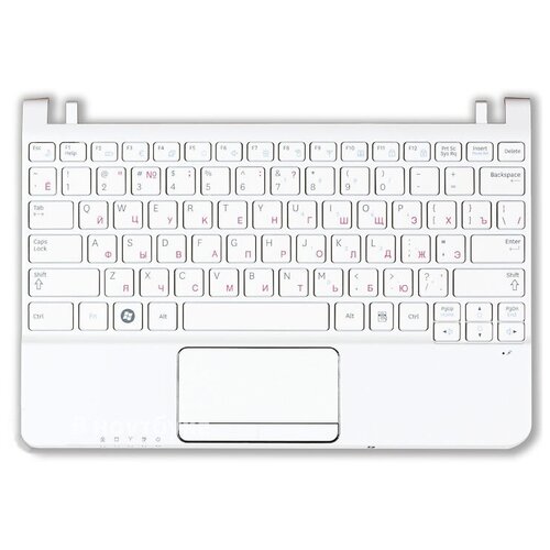 Клавиатура для ноутбука Samsumg CNBA5902704CBIL топ-панель белая