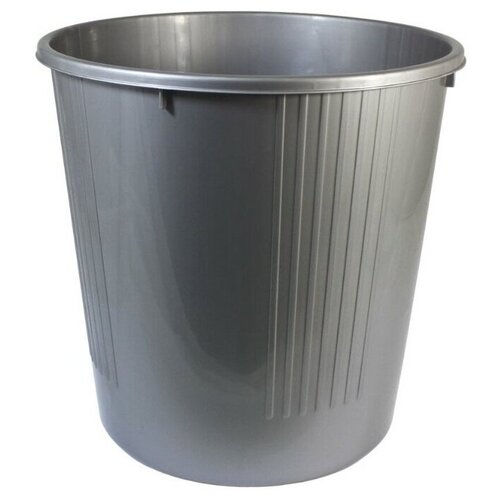 Ведро Bagno & Associati для мусора, 13 л серый 0.2 кг 28 см 27.5 см 13 л круглая