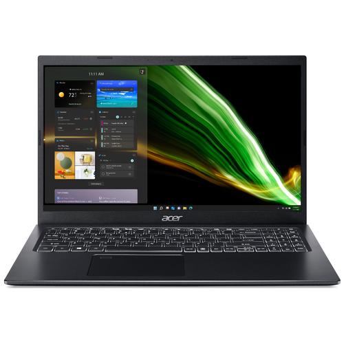 15.6" Ноутбук Acer A515-5652NX 1920x1080, Intel Core i5 1135G7 2.4 ГГц, RAM 8 ГБ, DDR4, SSD 256 ГБ, Intel Iris Xe Graphics, Endless OS, NX.A18ER.009, черный