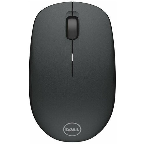 Беспроводная мышь DELL WM126 Wireless Mouse, черный