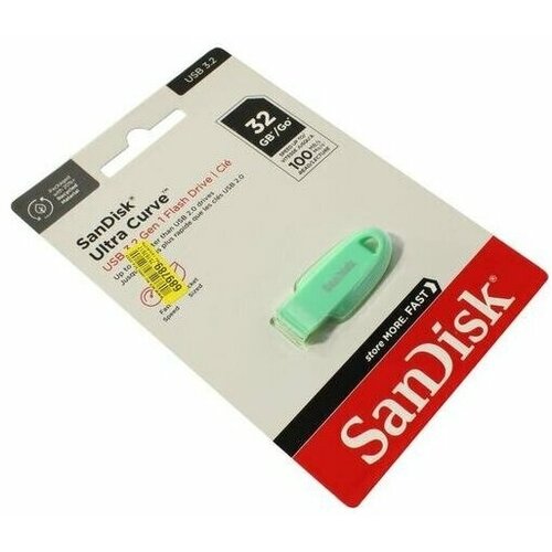 Флешка Sandisk CZ550 Ultra Curve USB 3.2 32GB (синий)