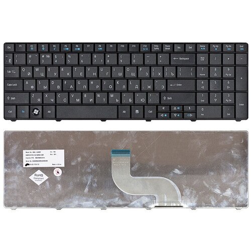 Клавиатура для Acer PK130c92r00 черная, версия 2