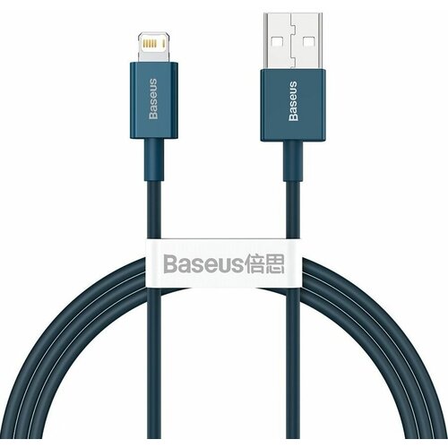 Аксессуар Baseus Superior Series Fast Charging Data Cable USB - Lightning 2.4A 2m Blue CALYS-C03