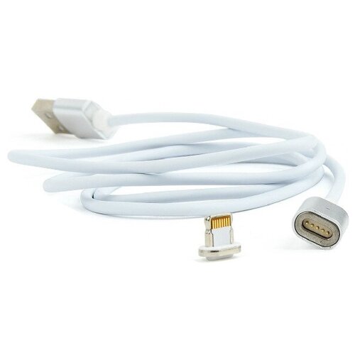 Кабель Cablexpert Magnetic USB - Lightning (CC-USB2-AMLMM-1M), 1 м, белый