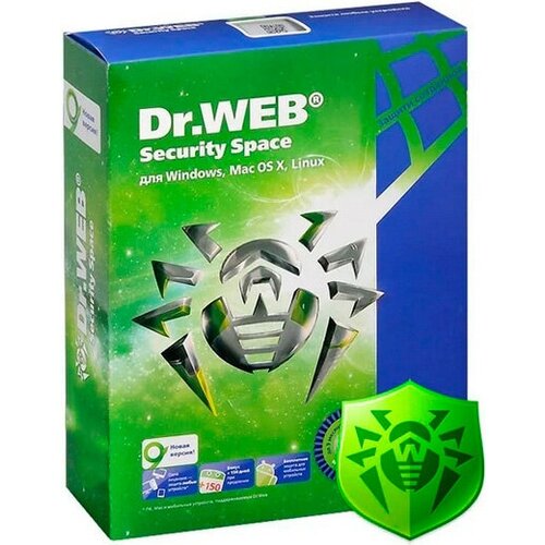 Dr.Web Security Space для 2 ПК на 2 года.