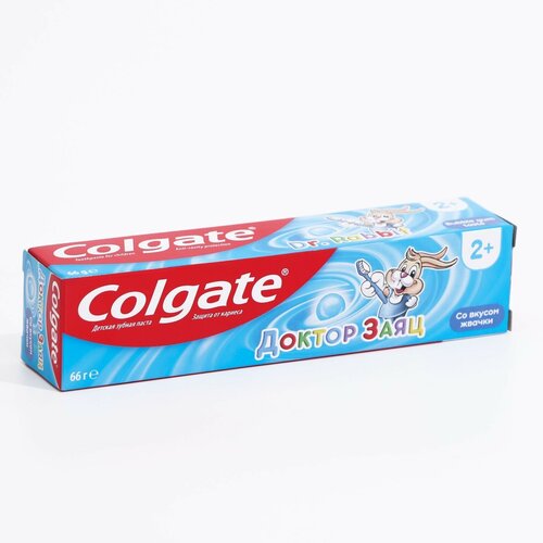 Детская зубная паста «Доктор Заяц», со вкусом жвачки, 66 мл