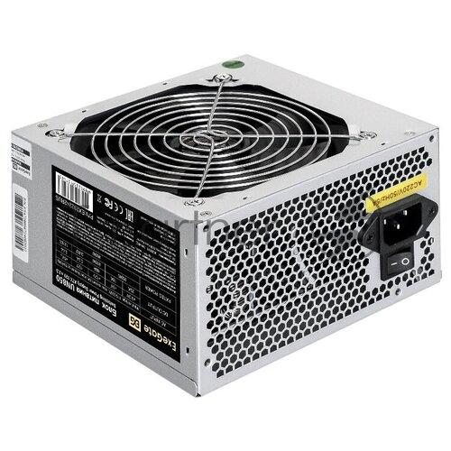 Блок питания 850W ExeGate UN850 (ATX, 12cm fan, 24pin, 2x(4+4)pin, PCI-E, 3xSATA, 2xIDE)