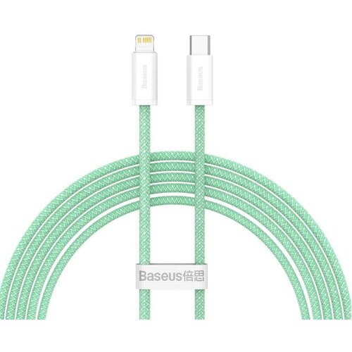 Кабель Baseus Dynamic Series Fast Charging Data Cable Type-C to Lightning 20W 2m Green (CALD000106)