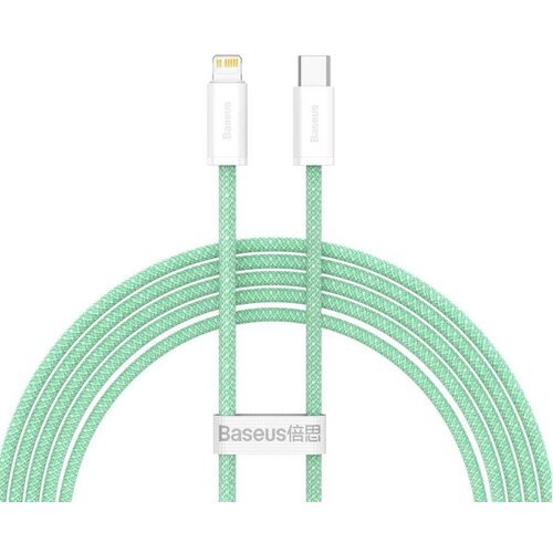 Кабель Baseus Dynamic Series Fast Charging Data Cable Type-C to Lightning 20W 2m Green (CALD000106)