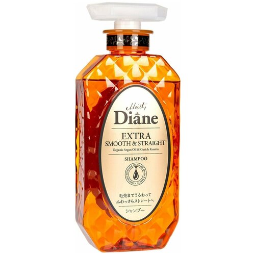 Шампунь для волос Moist Diane Perfect Beauty Гладкость кератиновый 450мл 3 шт