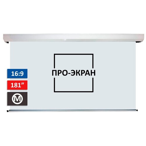Моторизированный экран про-экран RC-H400, 400х225 см (16:9), 181 дюйм