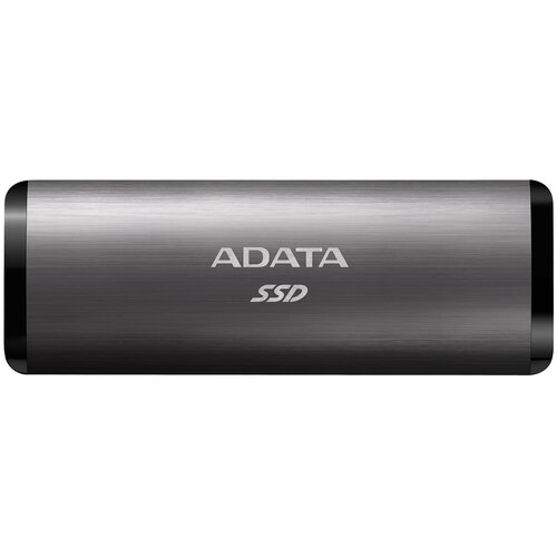 1 ТБ Внешний SSD ADATA SE760, USB 3.2 Gen 2 Type-C, титановый серый