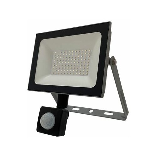 FL-LED Light-PAD SENSOR 100W Grey 4200К 8500Лм 100Вт AC220-240В 235x220x55мм 750г - С датчиком