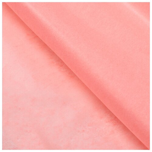 Бумага упаковочная тишью, розовая, 50 х 66 см(10 шт.)