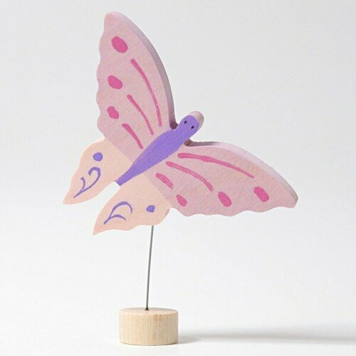 Декоративная фигурка "Бабочка, розовая"